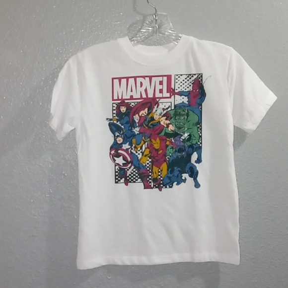Marvel | Shirts & Tops | Marvel White Tshirt | Poshmark